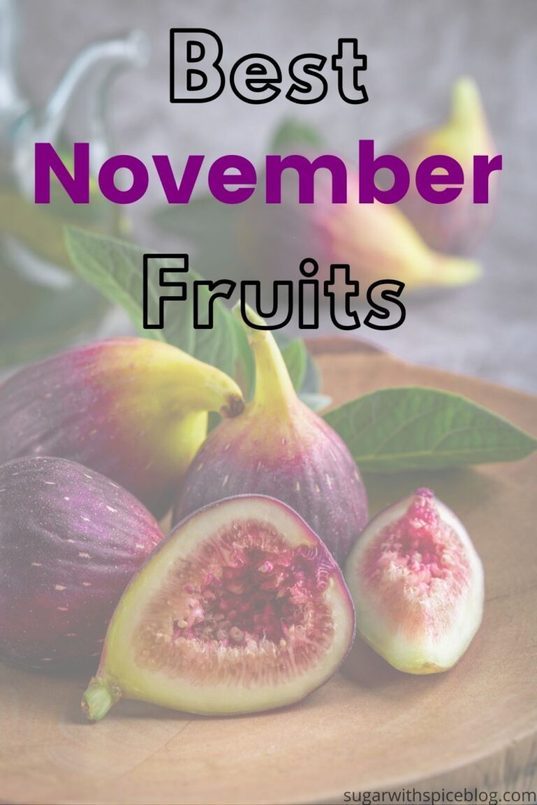 What's in Season: November - Sugar and Spice